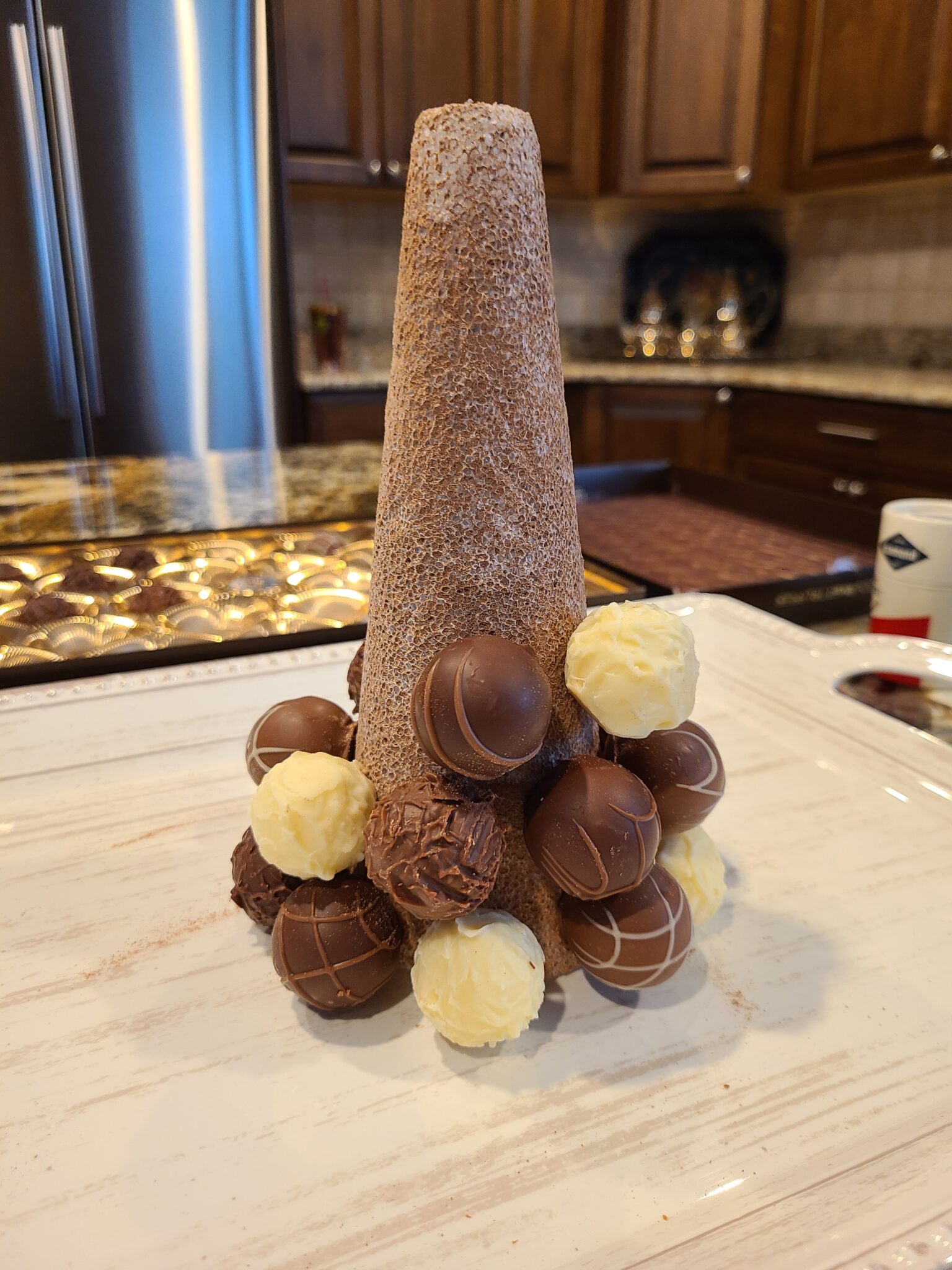 How to Create a Beautiful Truffle Tree for Valentine’s Day - 9 House